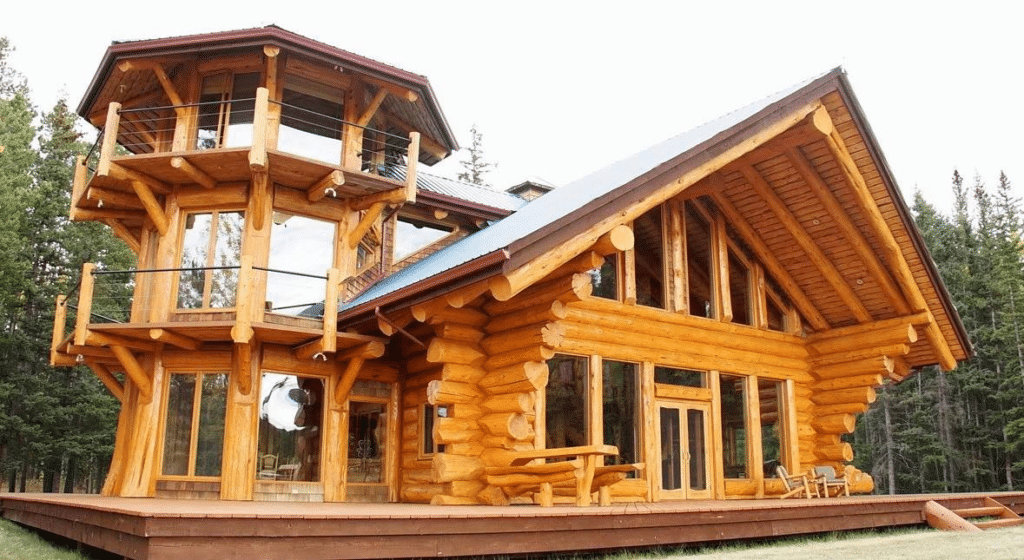 Log Home Design Ideas